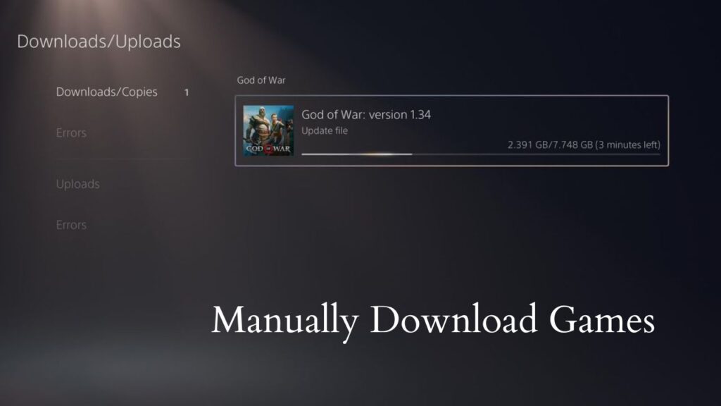 How to Stop Games from Downloading on PS5? - Bolt Esports