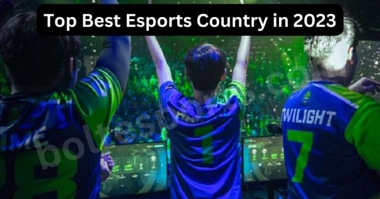 Top Best Esports Country in 2023 the best esport country