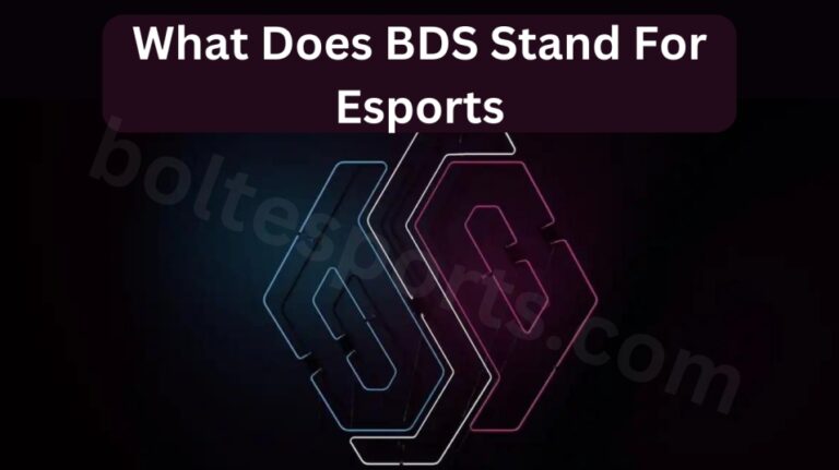 What Does BDS Stand For Esports